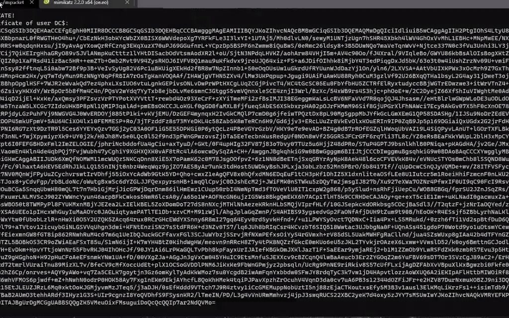 【转载】使用PetitPotam 攻击获取Windows 系统的密码哈希