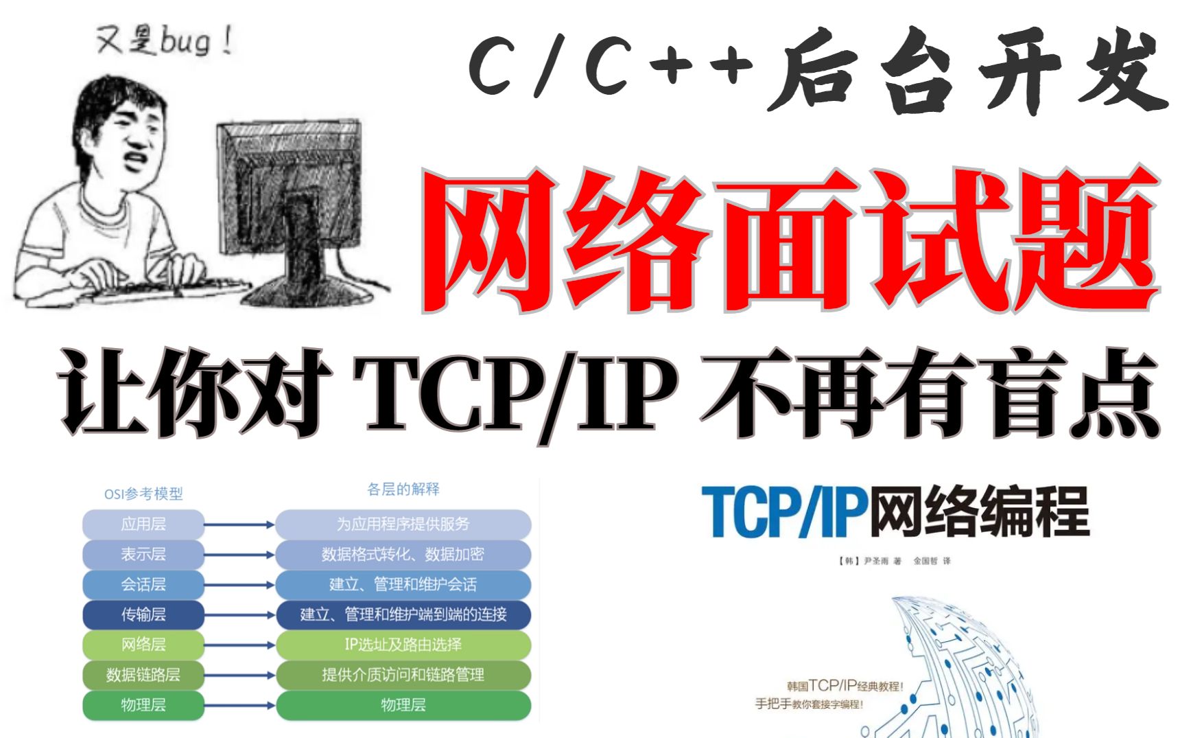 TCP/IP网络协议最简单易懂的解释 | C/C++后台开发