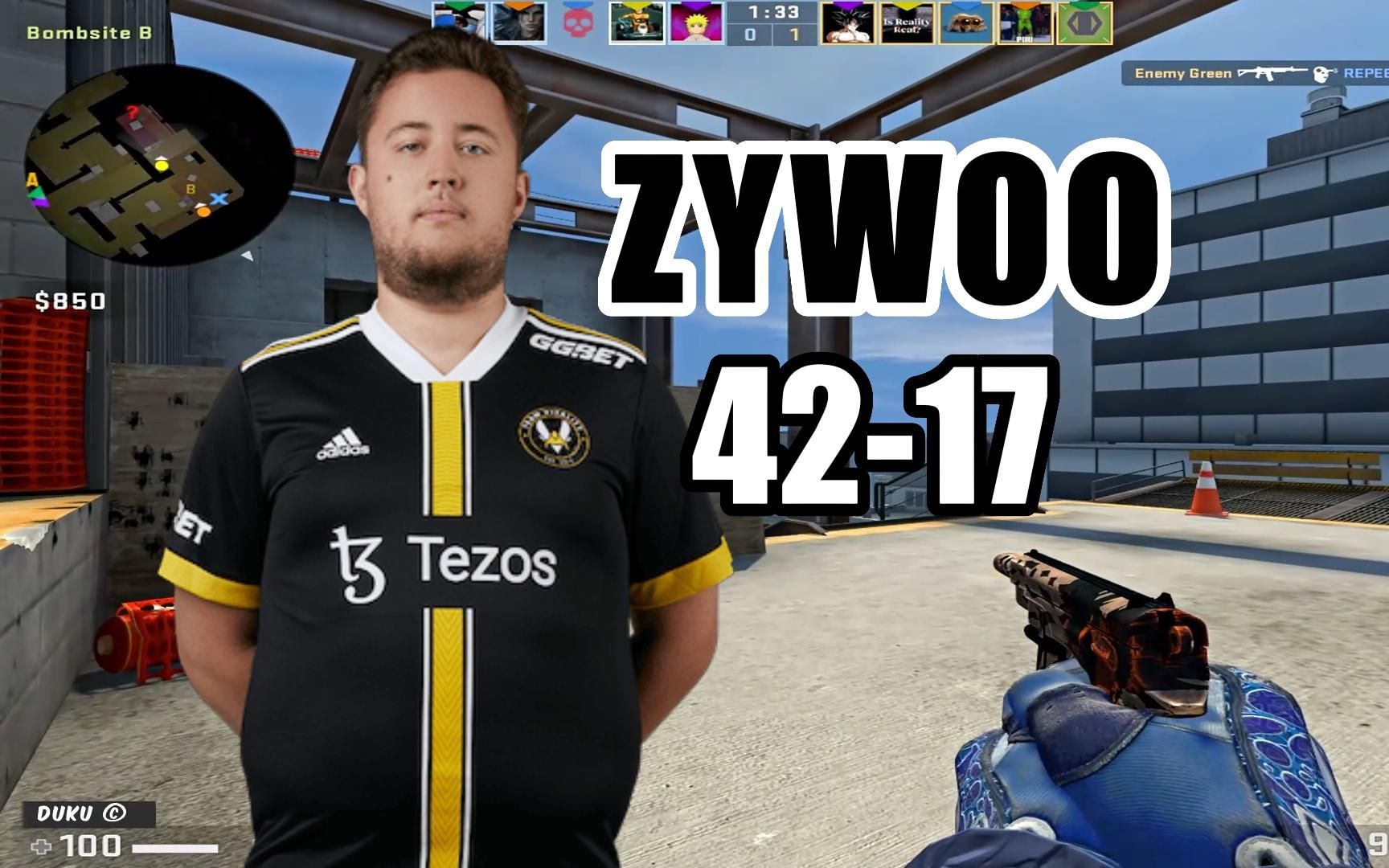 ZYWOO殒命大厦42杀,又是一手导演的逆转,嘎嘎整顿