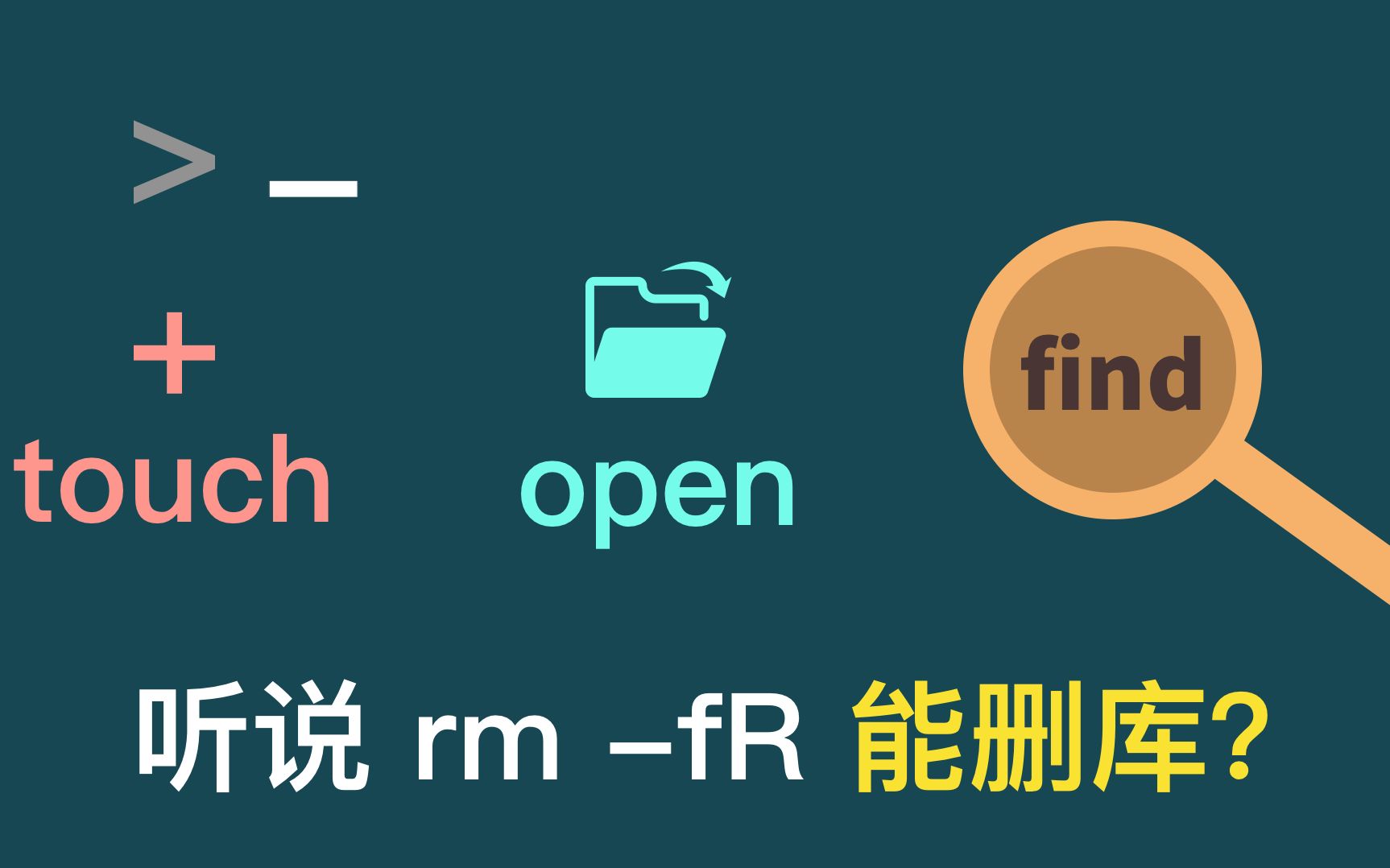 【Mac懂一点命令行】#3:终端操作文件,新建、打开、查找文件等