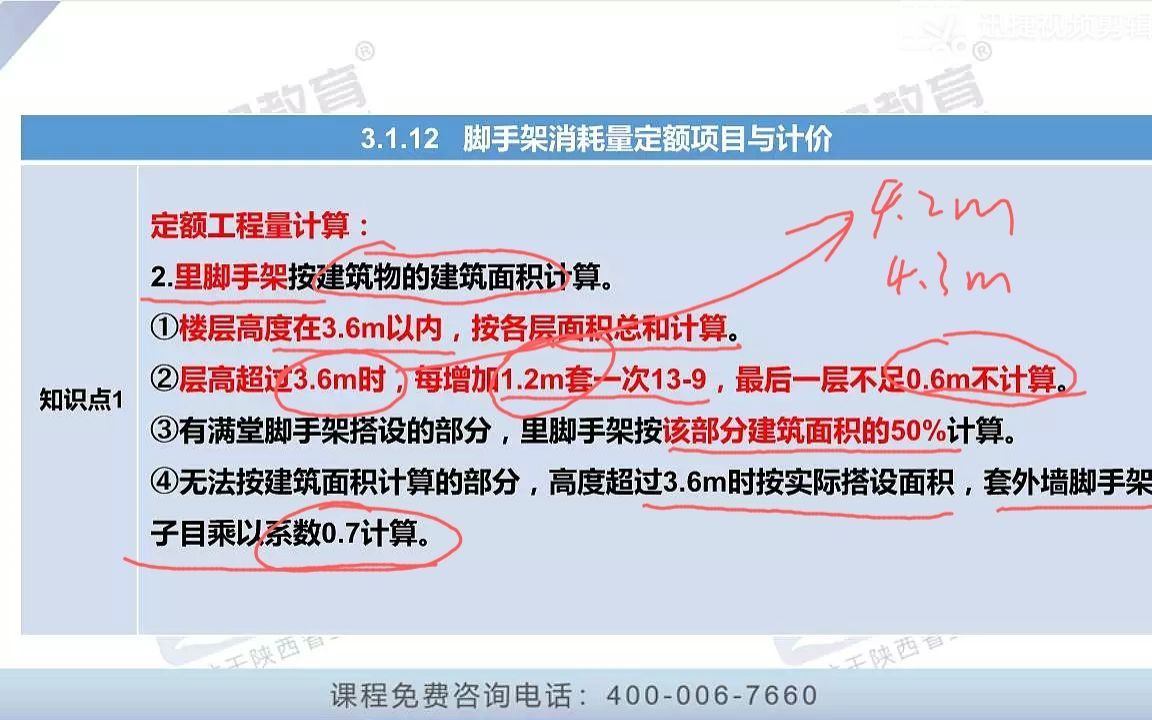 2021年陕西二造土木建筑精讲——定额工程量计算