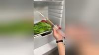 用了它才知道冰箱排水孔有多脏