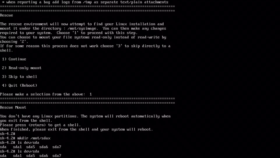 使用centos 7重置ESXi root密码