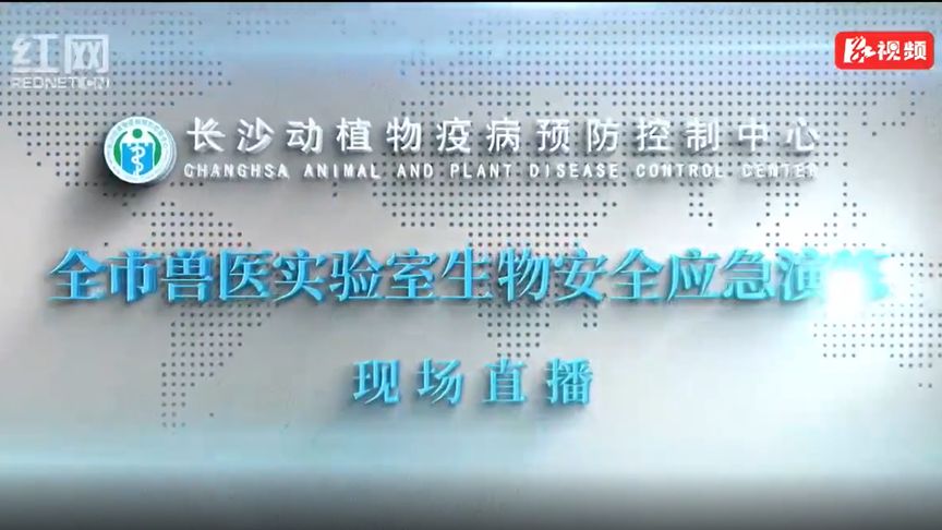 视频丨湖南首场兽医实验室生物安全应急演练在长沙举行