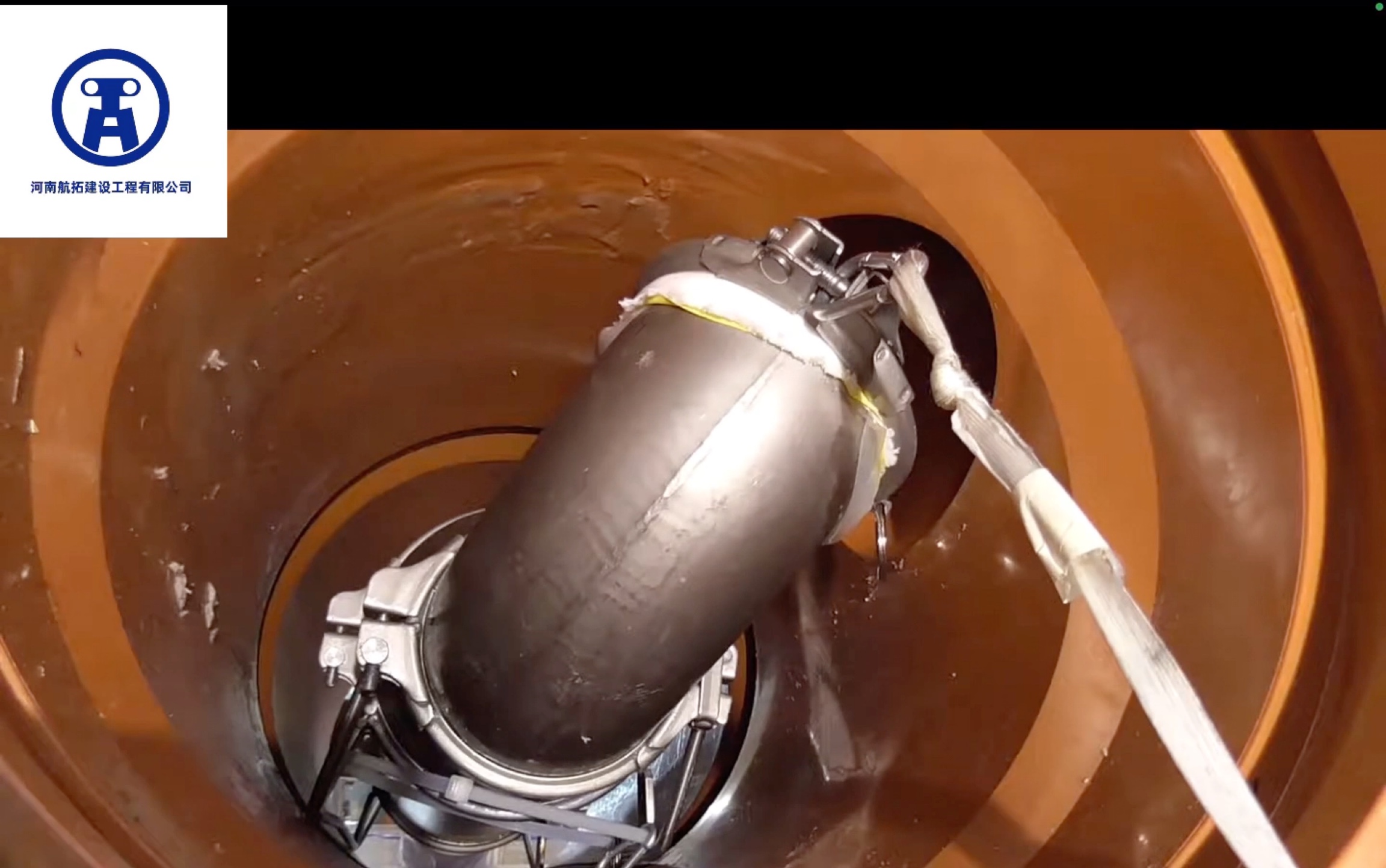 非开挖cipp 紫外光固化翻转修复支管道破损漏水