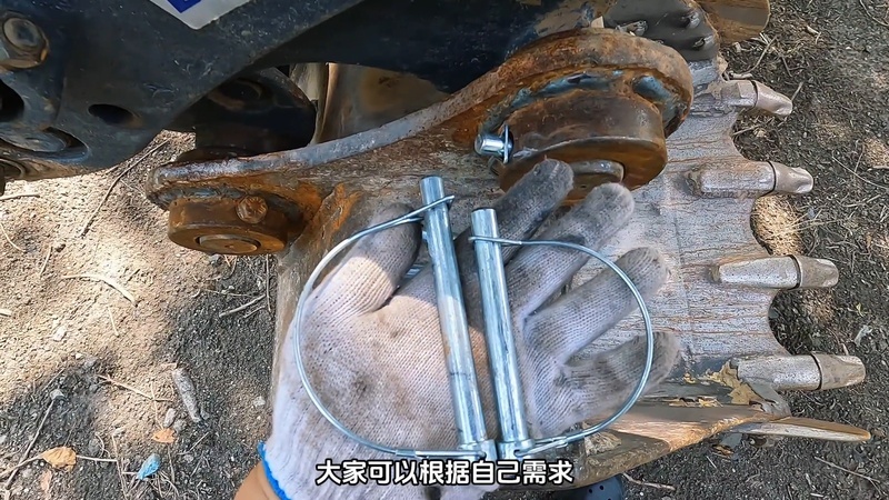 挖机斗轴定位锁销有人说这个方便快捷的定位销不够长,现在有了更长...