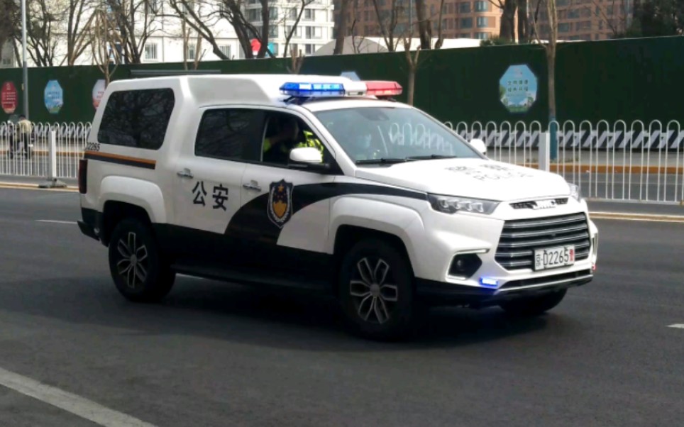 【北京交警】朝阳交通警察JMC江铃皮卡警车CODE2