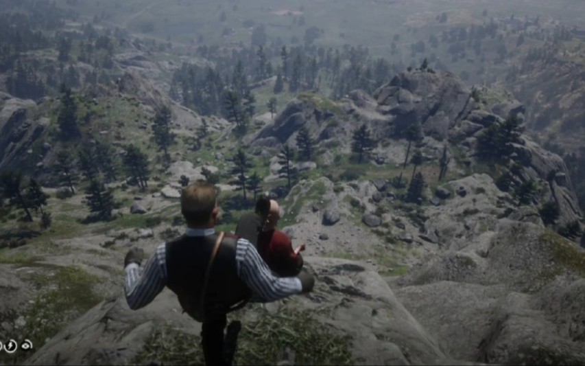 荒野大镖客在山边上冥思的僧人彩蛋