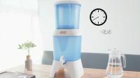 农村经济型水质净化器,净易重力净水桶净化水窖水河水雨水直接饮用