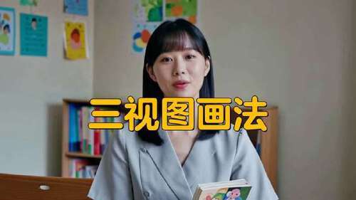 三视图画法全攻略:从零基础到精通,轻松掌握立体图形绘制!