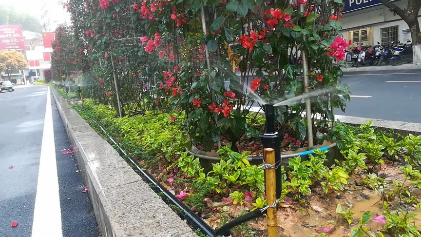 长方形覆盖9*1.5米的喷头,道路绿化带专用