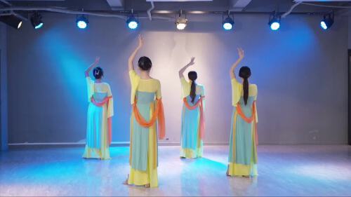 零基础三节课成品展示古典舞《琵琶行》