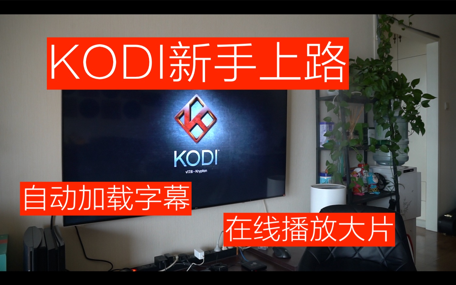【BIG东东】视频神器KODI小白上手 如何自动加载字幕和在线看大片 ...