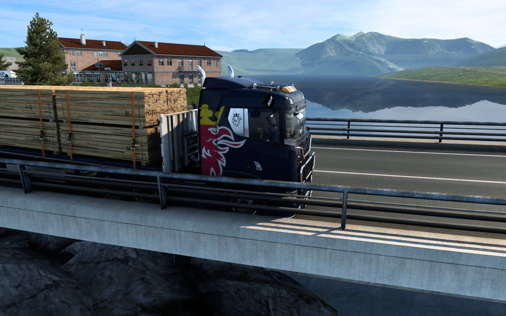 教你不费时不费力的下载欧卡2promods![欧洲卡车模拟2】_欧洲卡车...