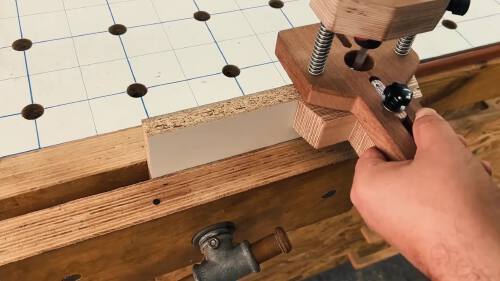 DIY榫钉开孔定位神器】3步打造高精度夹具