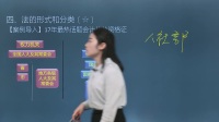 2018年初级会计职称-经济法基础 第三讲