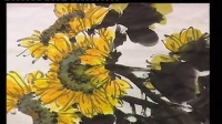 水墨画牡丹简单画法视频