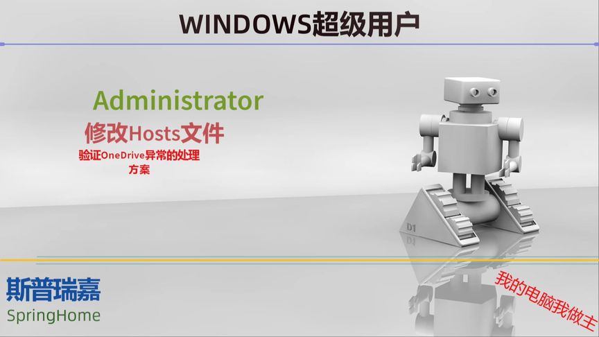 Administrator超级用户,慎用!