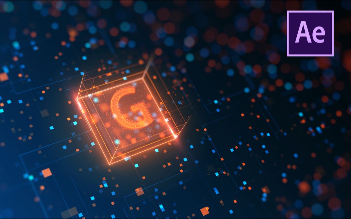 如何用AE制作——科技时尚方块动画HUD
