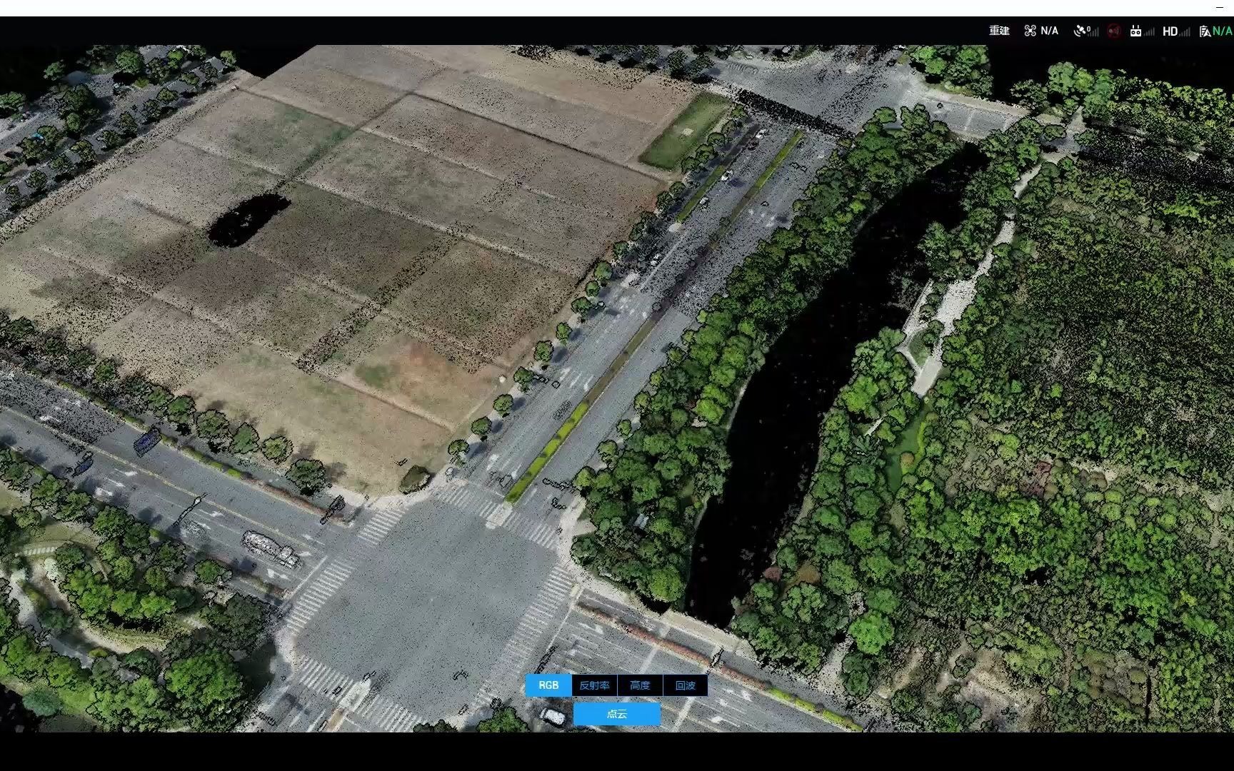 大疆经纬M 300 RTK+L1-杭州雷迪森点云模型漫游视频
