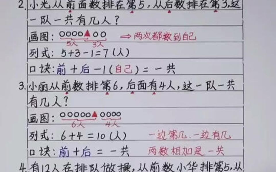 一年级排队问题