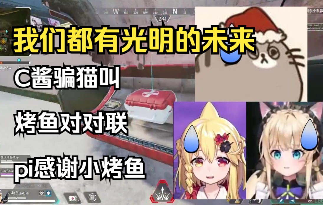 【Pi/烤鱼/C酱切片】“api你家猫叫什么名字啊?”_网络游戏热门视频