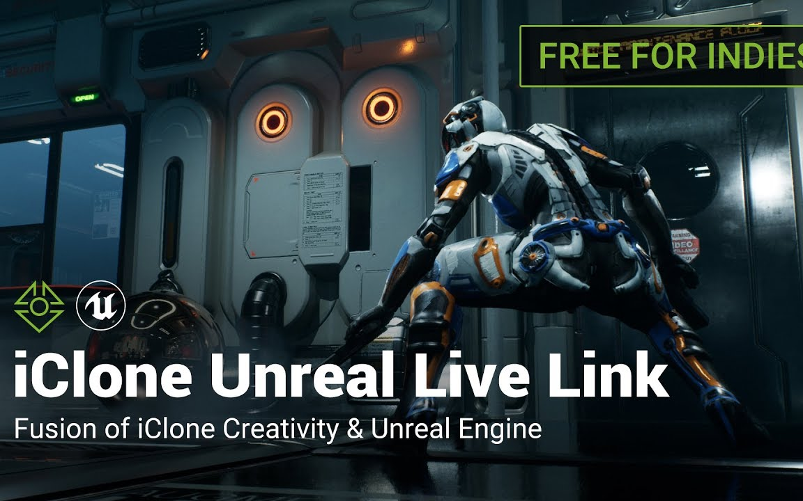 【UE4 白嫖】动画 视频 游戏制作插件免费使用,iClone Unreal Live Link ...