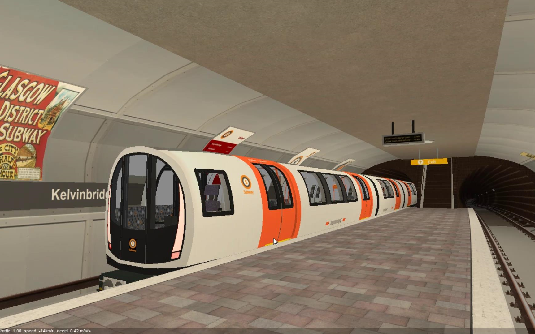 荷兰开发:地铁模拟器Beta试玩+机翻教程