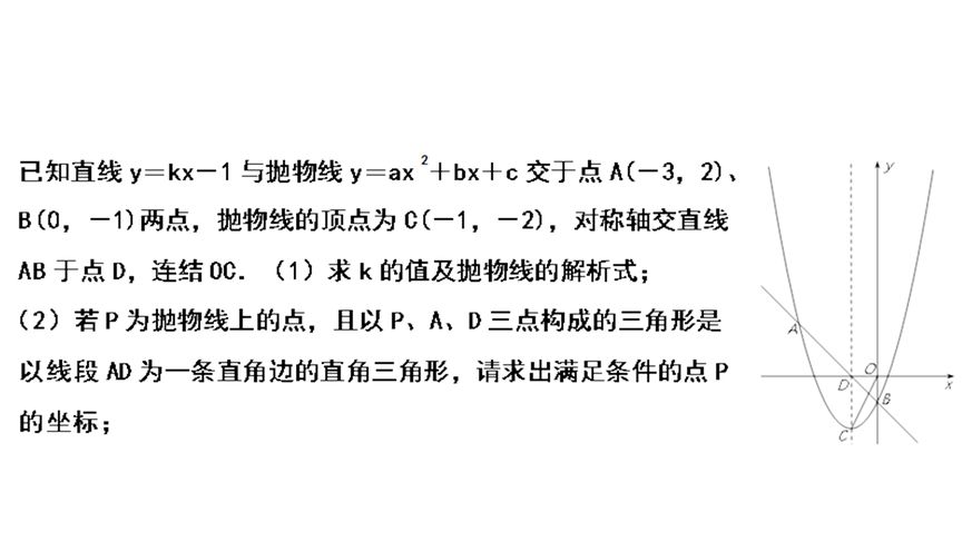 九年级数学:二次函数常考知识点汇总,中考压轴题解析
