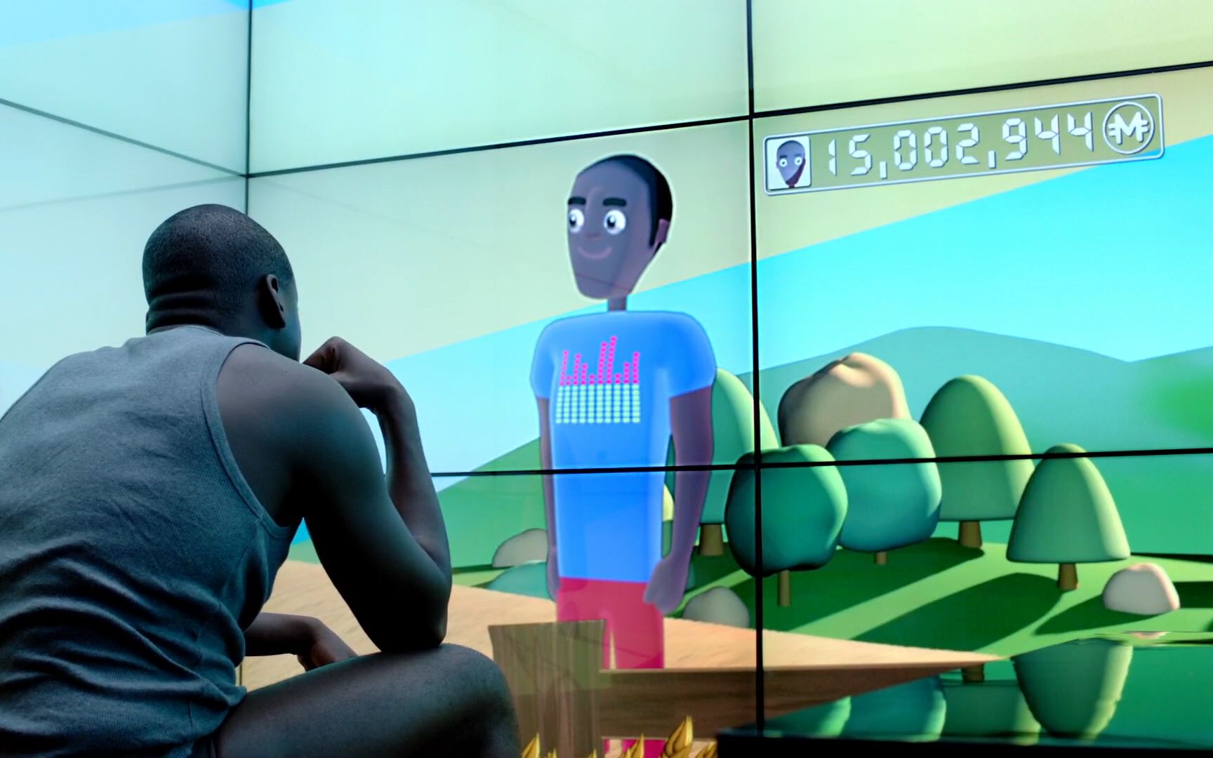 未来世界:人们都生存在电子屏幕下,货币单位变成了“里程”!人类的...