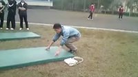 成都理工大学工程技术学院体育老师张波前滚翻教学