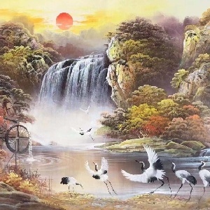 水在天上飘 