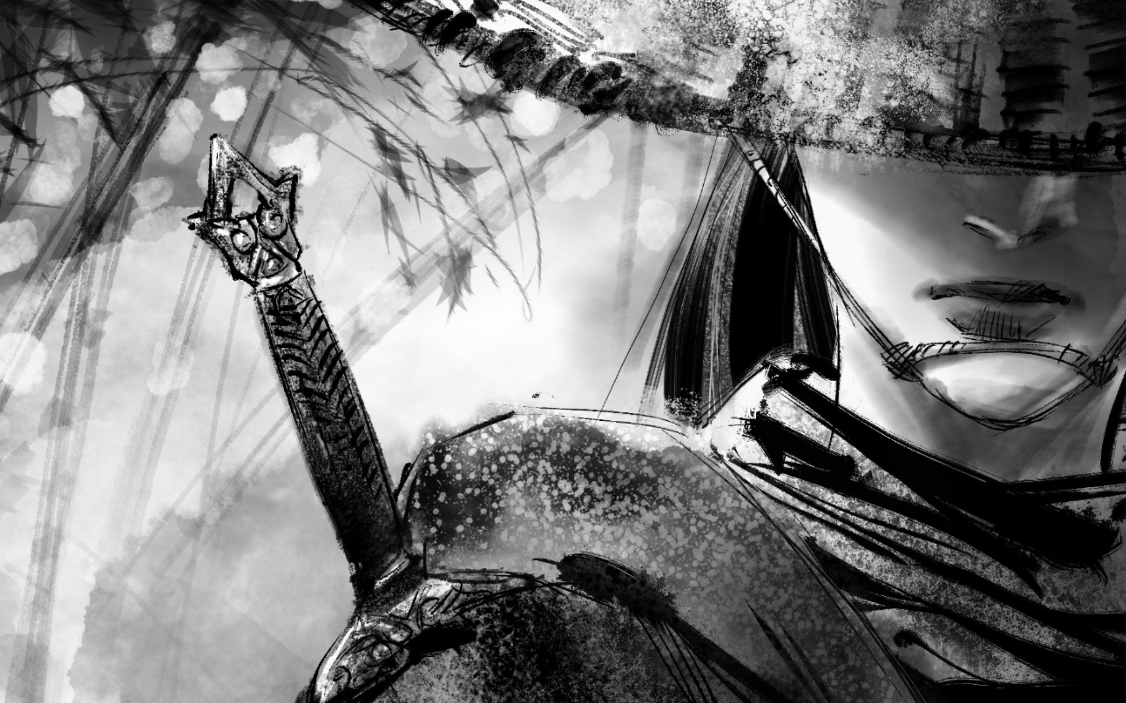 【iPad pro 绘画过程】水墨风 古风 速涂 集合