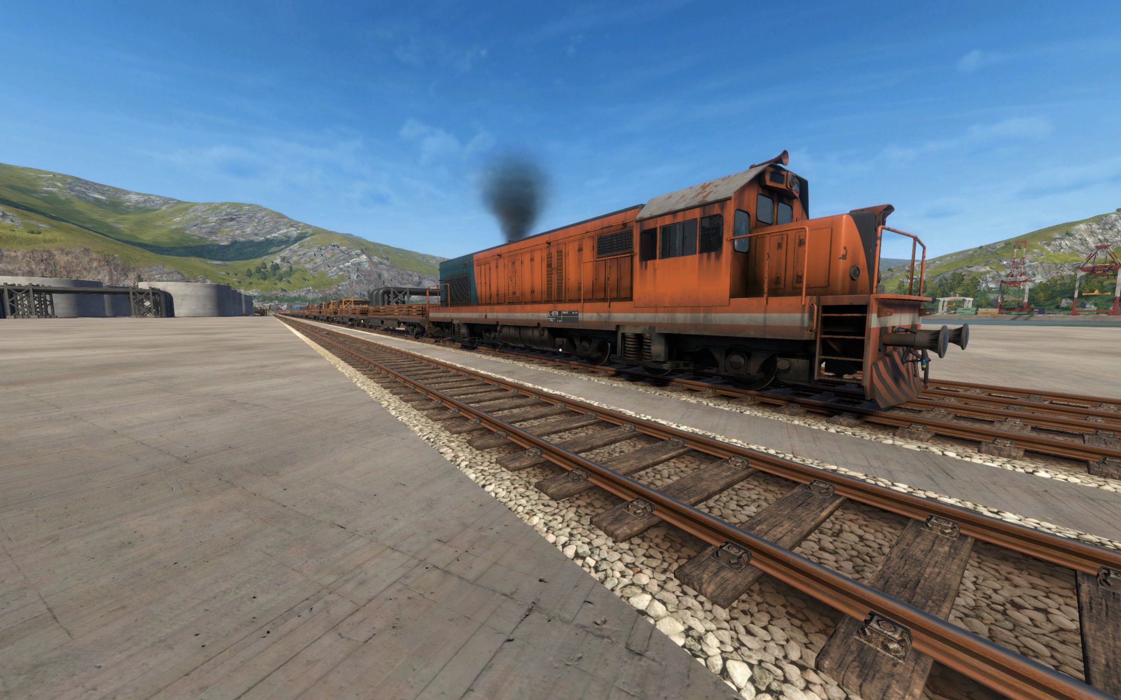 Derail Valley 【脱轨山谷】如何赚钱?拿到任务时间奖励_游戏热门视频