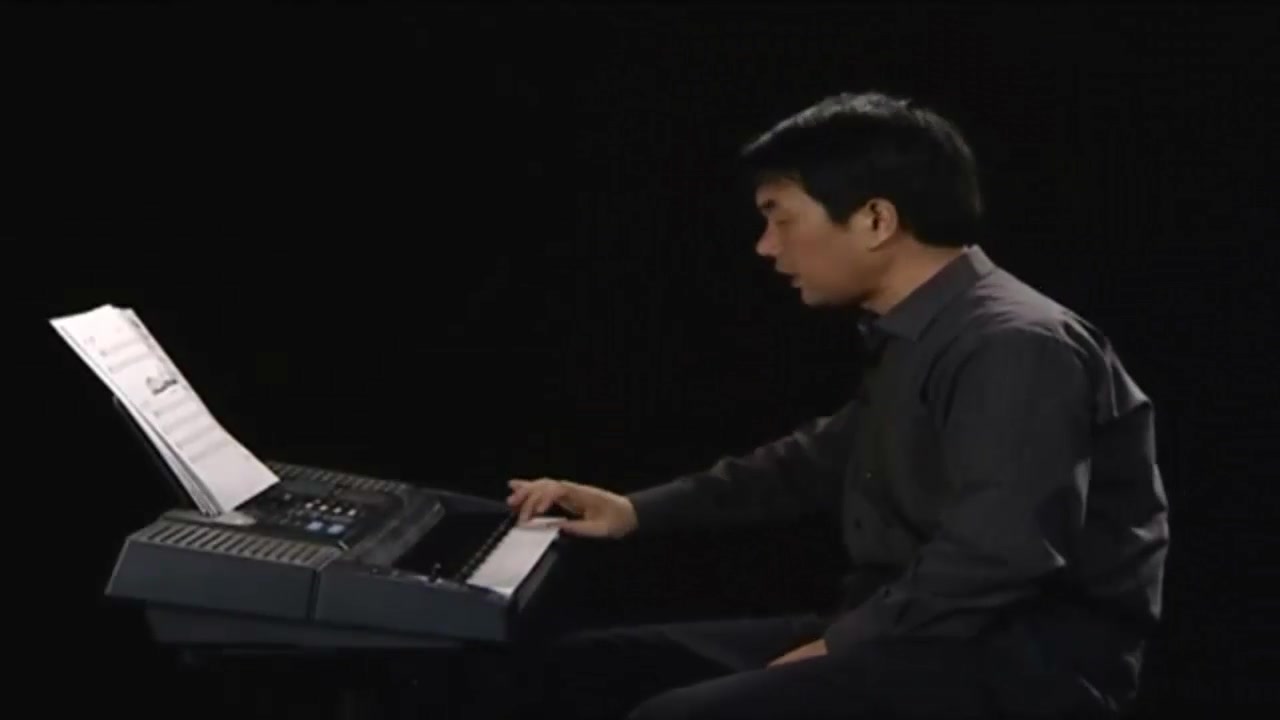 零基础自学电子琴电子琴入门教程,电子琴弹奏基本指法