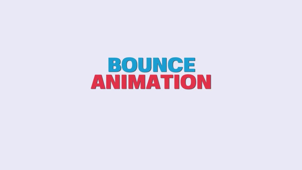 【免费】Pr有确简单动态滑动文字动画标题 模板字幕条卡通反弹字幕...