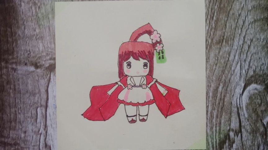 迷你世界人物简笔画 花小楼