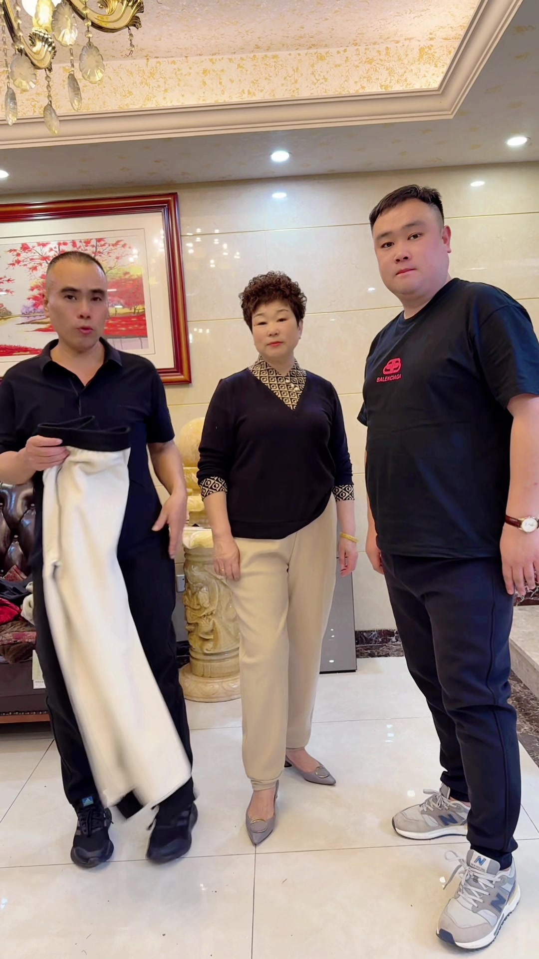 男女同款百搭通勤羊毛蚕 丝保暖休闲防风裤@河南你华哥李妈妈 上午...