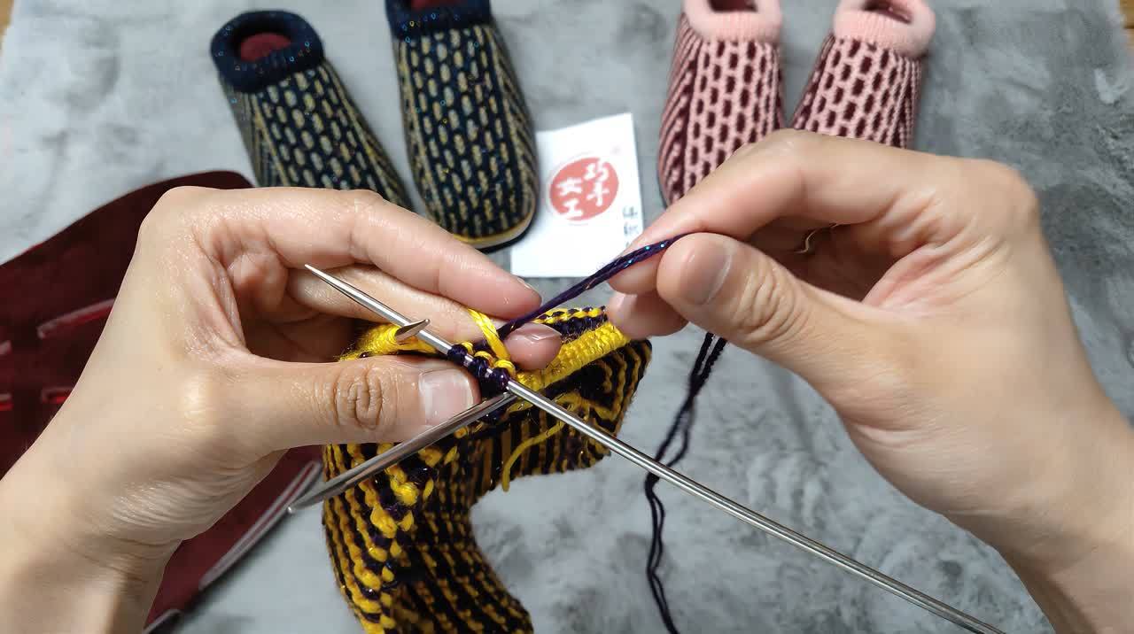 钩针编织宝宝鞋视频巧手女工编织坊