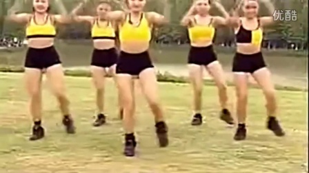 年会舞蹈教学视频简单易学 简单易学健美操啦啦操舞蹈