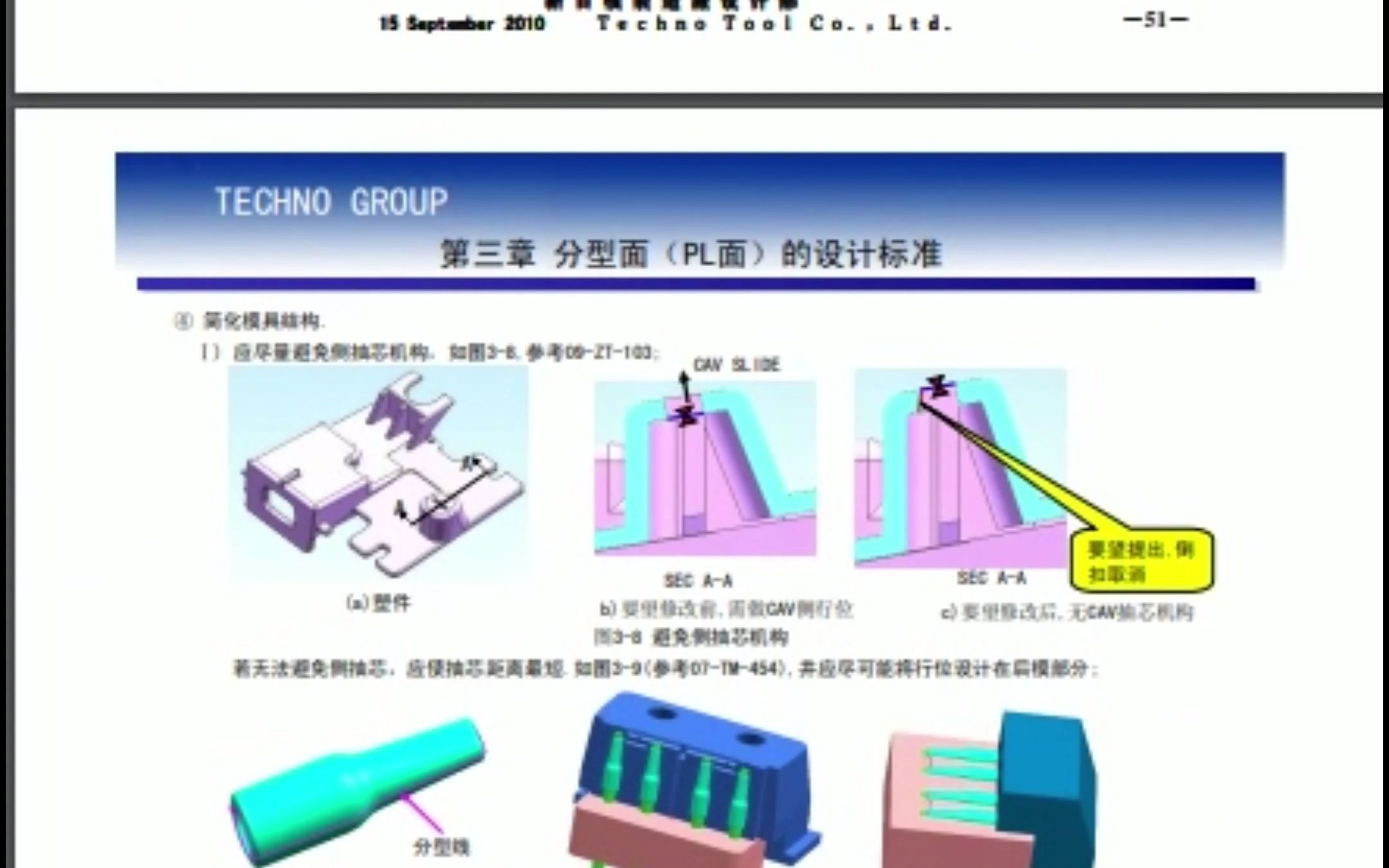 PROE/CREO高级模具和结构工程师总结的350页模具设计标准化PPT!