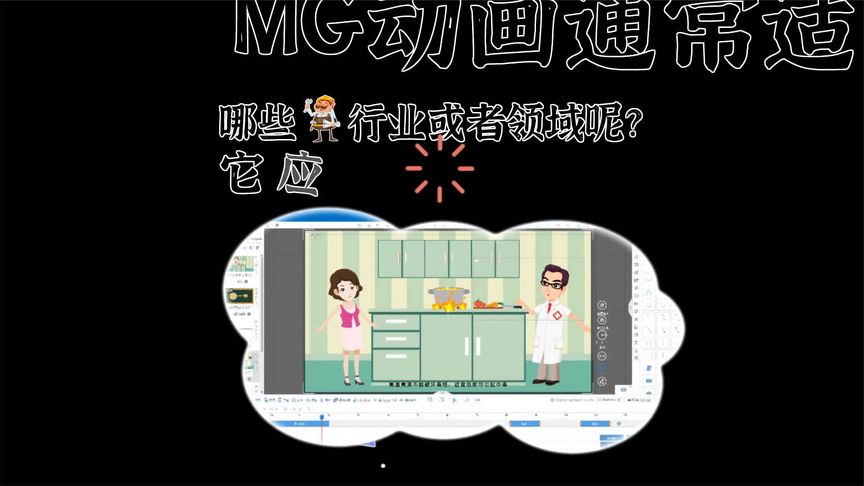 MG动画通常应用于哪些领域?_科普动画制作