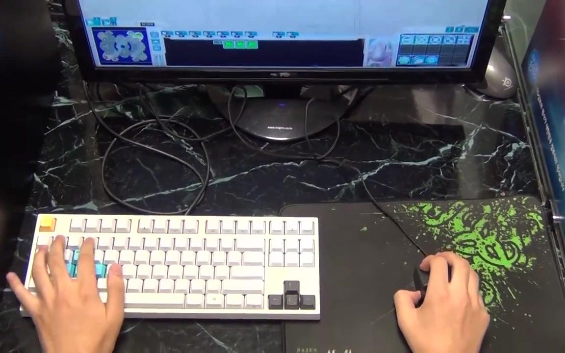 【意识手速】实拍前WCS冠军sOs游戏视频!