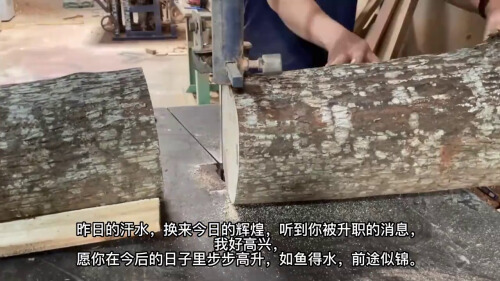 花4000请人制作桌子,全程实木打造,老板看见后直呼这钱花得值!