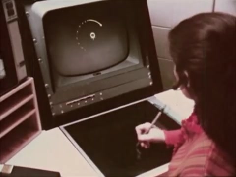1970年的电脑动画制作系统
