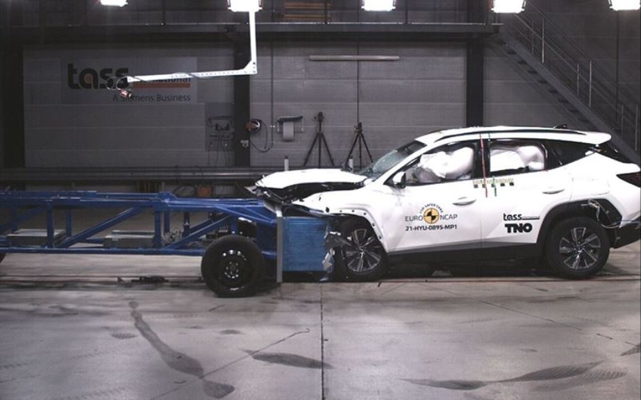 2021 现代 途胜 全面碰撞测试 euro ncap