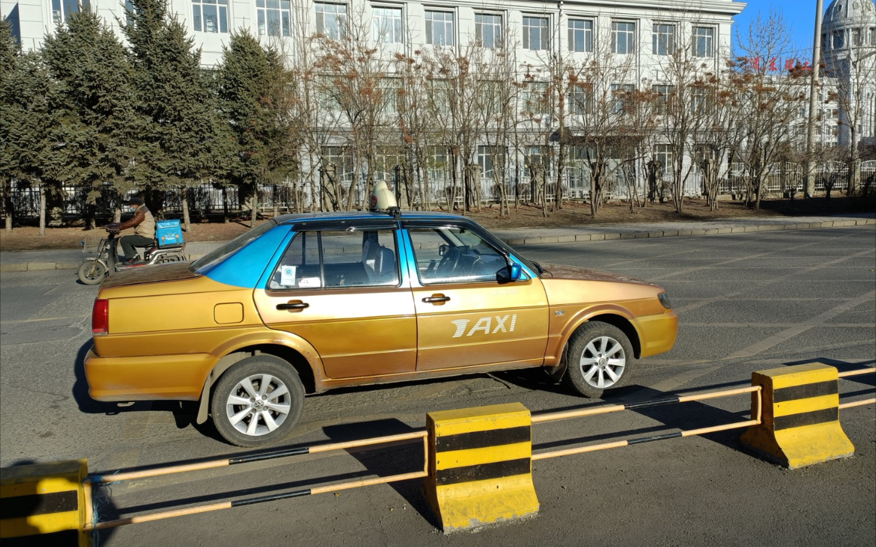【哈尔滨公交】哈尔滨出租车一汽大众捷达cix乘坐体验