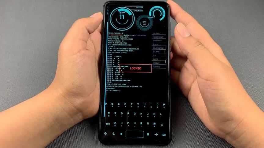 超炫酷的代码桌面,用代码搞定一切应用,炫酷又实用,隐私性极强