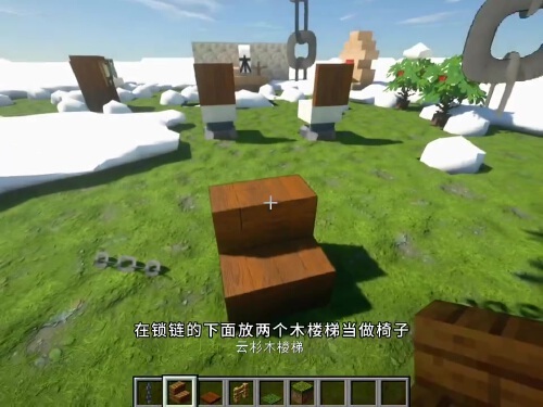 我的世界4个有意思的小建筑教学我的世界MCminecraft