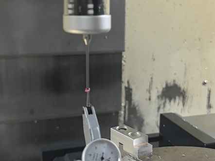 ...校准?来上实操#机床探头 #探针 #机床测头 #cnc加工中心 #精密加工